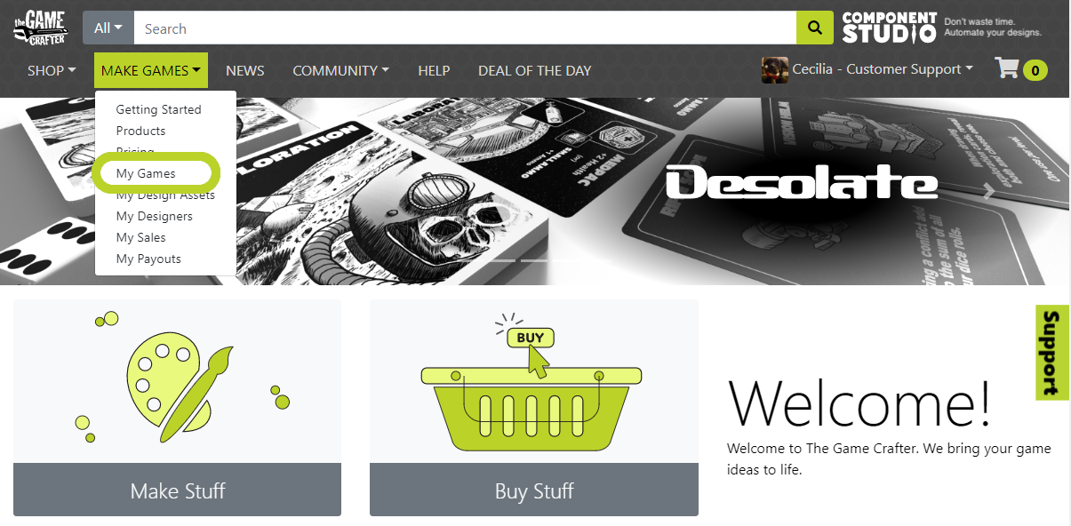 How to Order Your Game - The Game Crafter