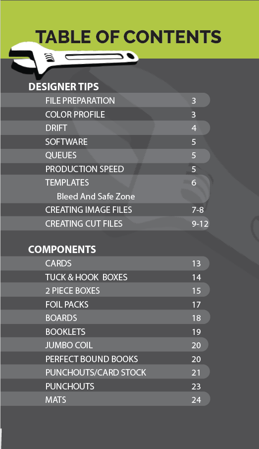 Design Guide PDF - The Game Crafter