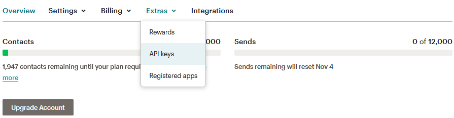 MailChimp Setup - Ultimate Member