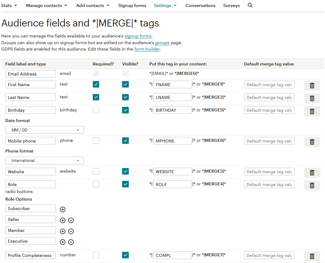 MailChimp Setup - Ultimate Member