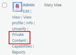 Private content setup - Ultimate Member