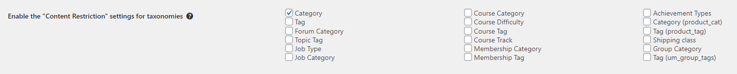 Content Restriction - Ultimate Member