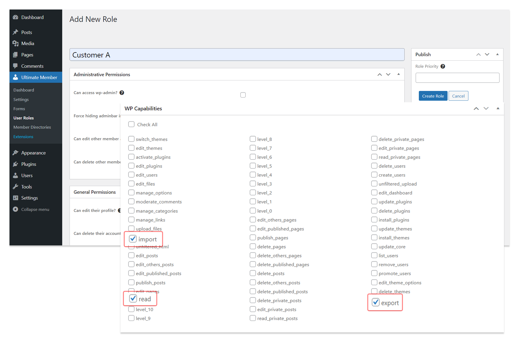 Security Feature - Ultimate Member