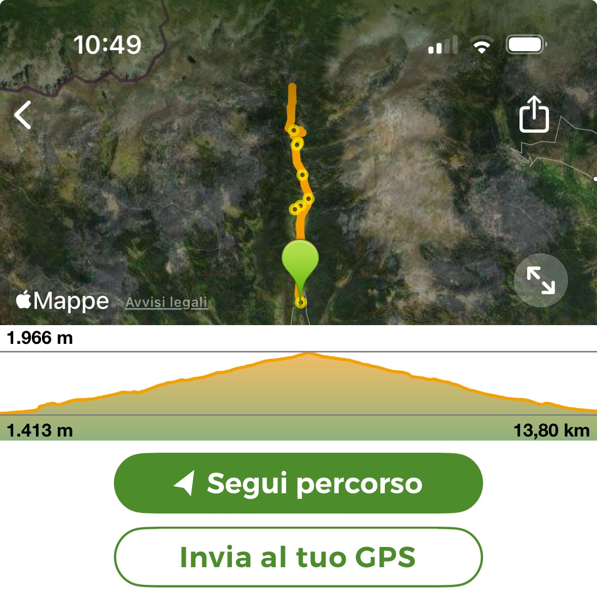 Inviare percorsi da Wikiloc al tuo GPS (tramite App) - Aiuto di Wikiloc