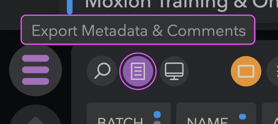 Getting started with Moxion for Finishing Review - Moxion Guides
