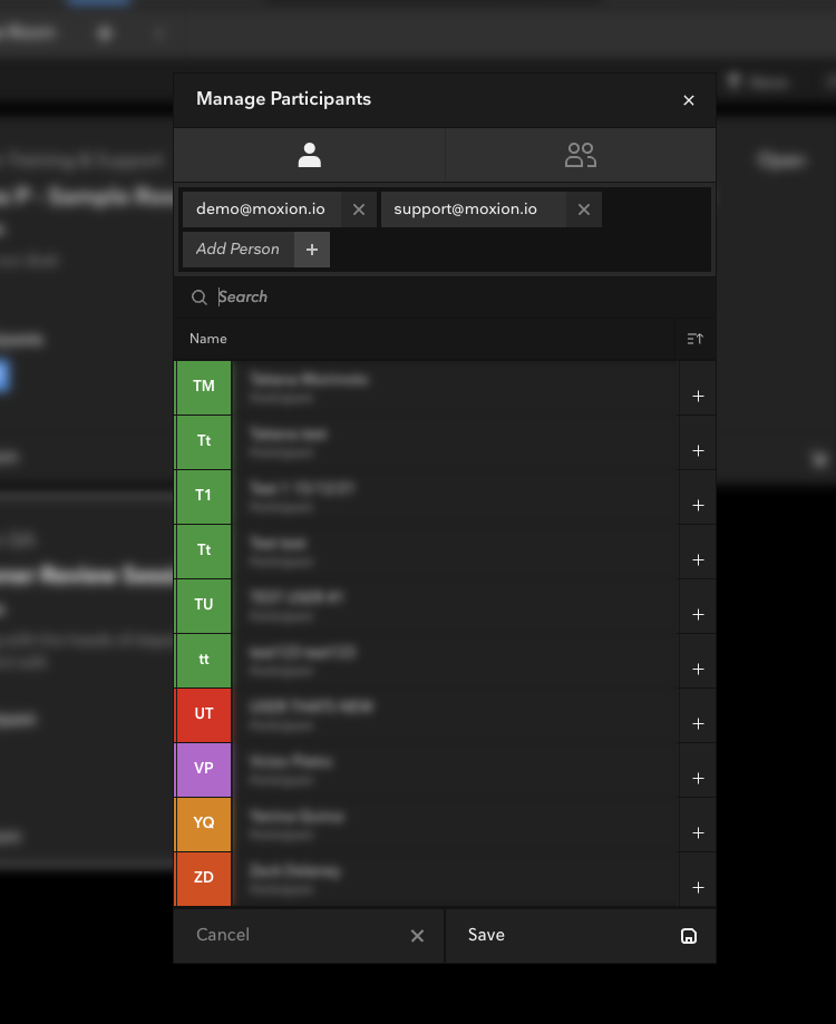 Moxion Rooms: Creating and Hosting a Room - Moxion Guides