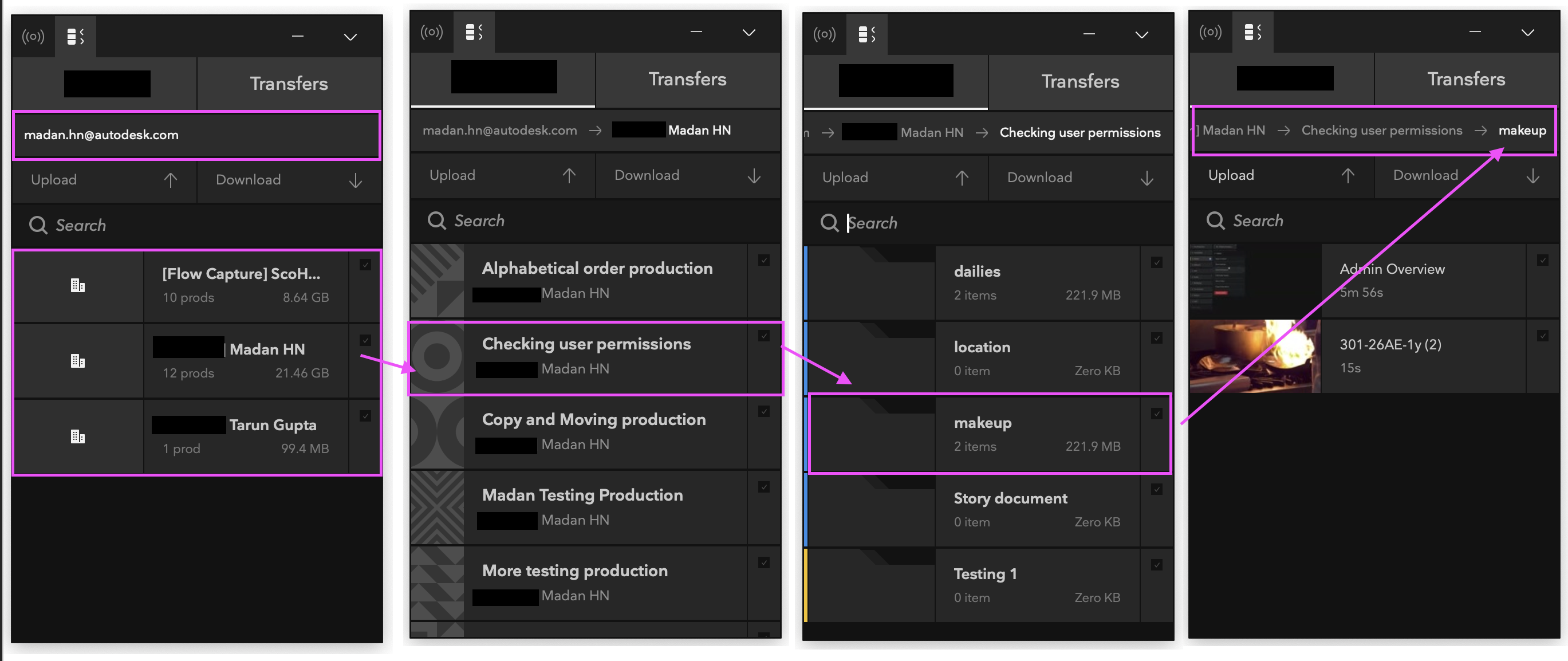 Flow Capture Connect Transfer - Flow Capture Guides