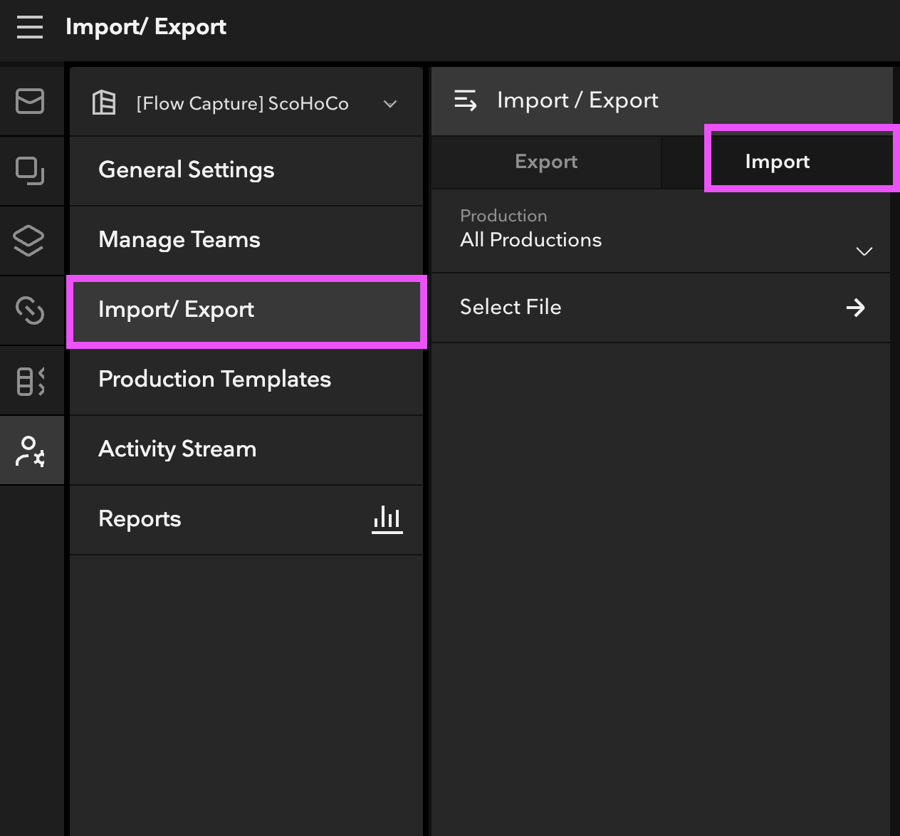 CSV Administration - Flow Capture Guides