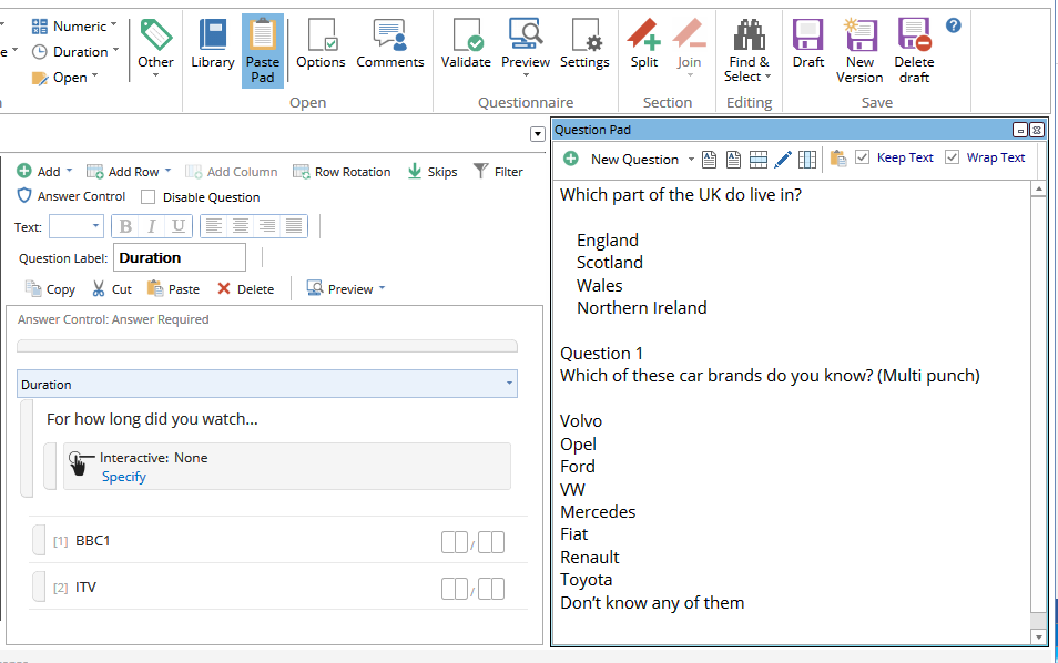 How To Create A Questionnaire From Word QuenchTec Support