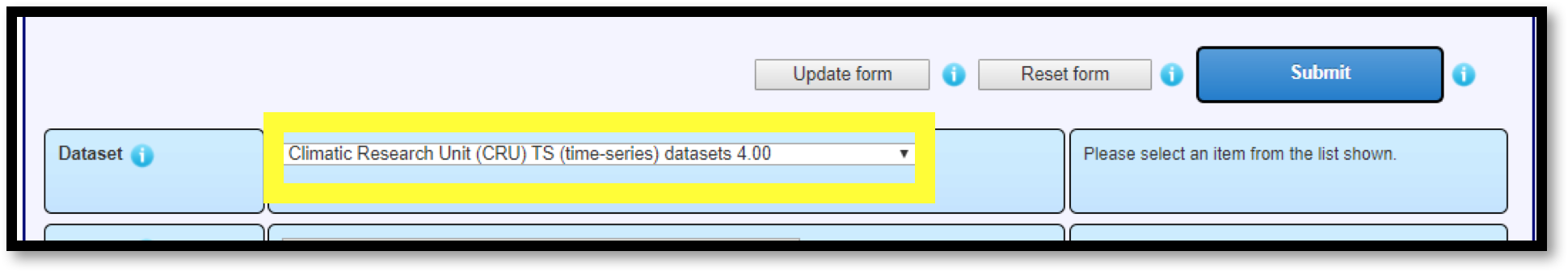 CRU data user guide - Centre for Environmental Analysis (CEDA) Help ...