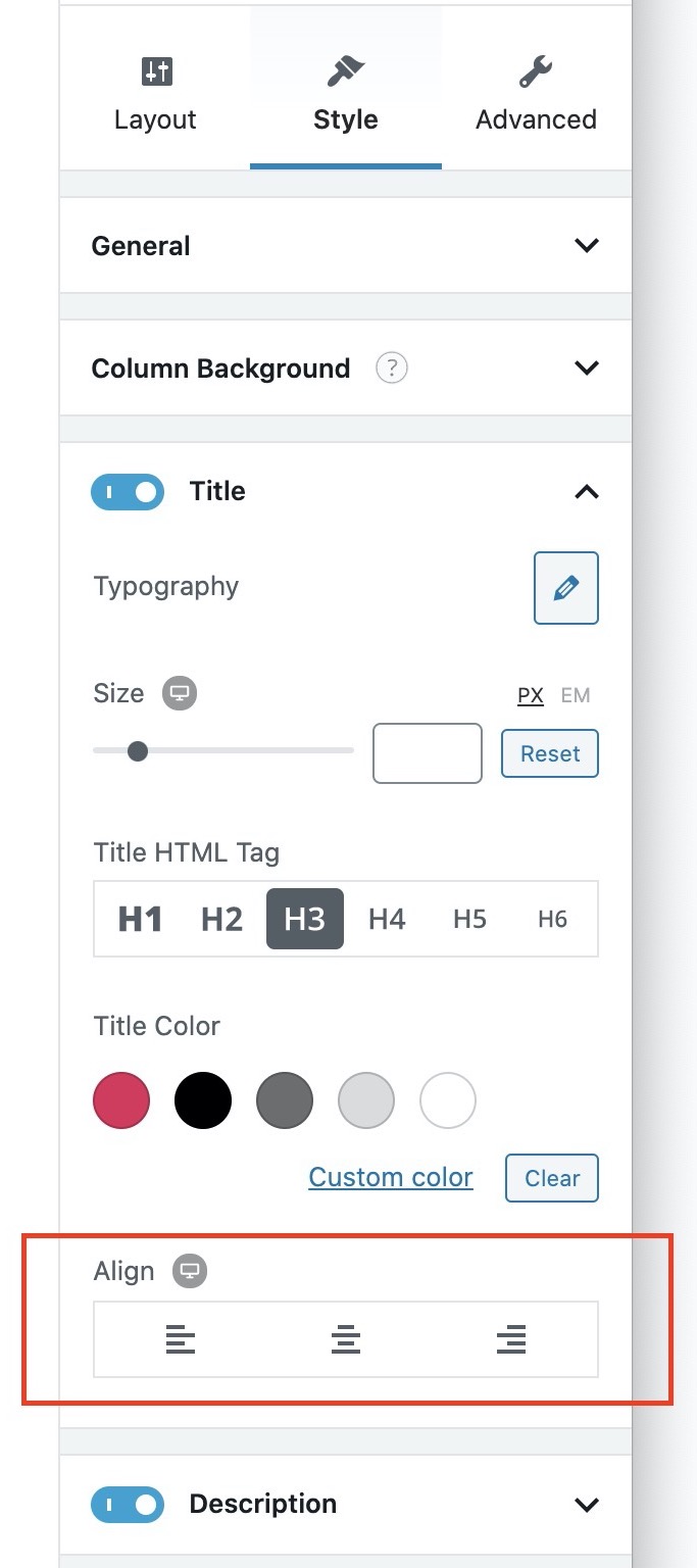 Aligning Block Content - Stackable