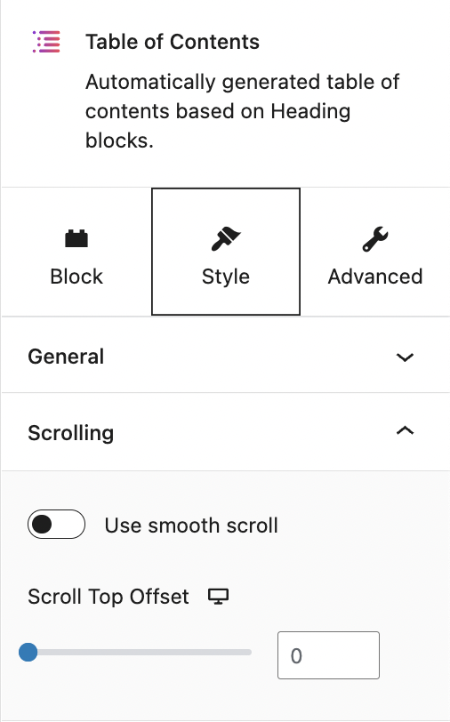 How to Use the Table of Contents Block - Stackable