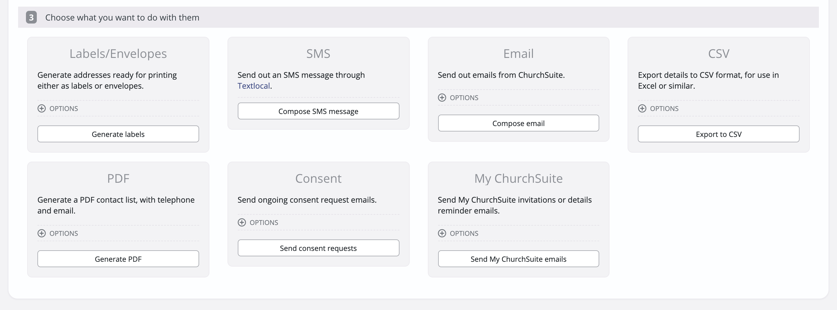 How to print a contact directory - ChurchSuite Support Articles