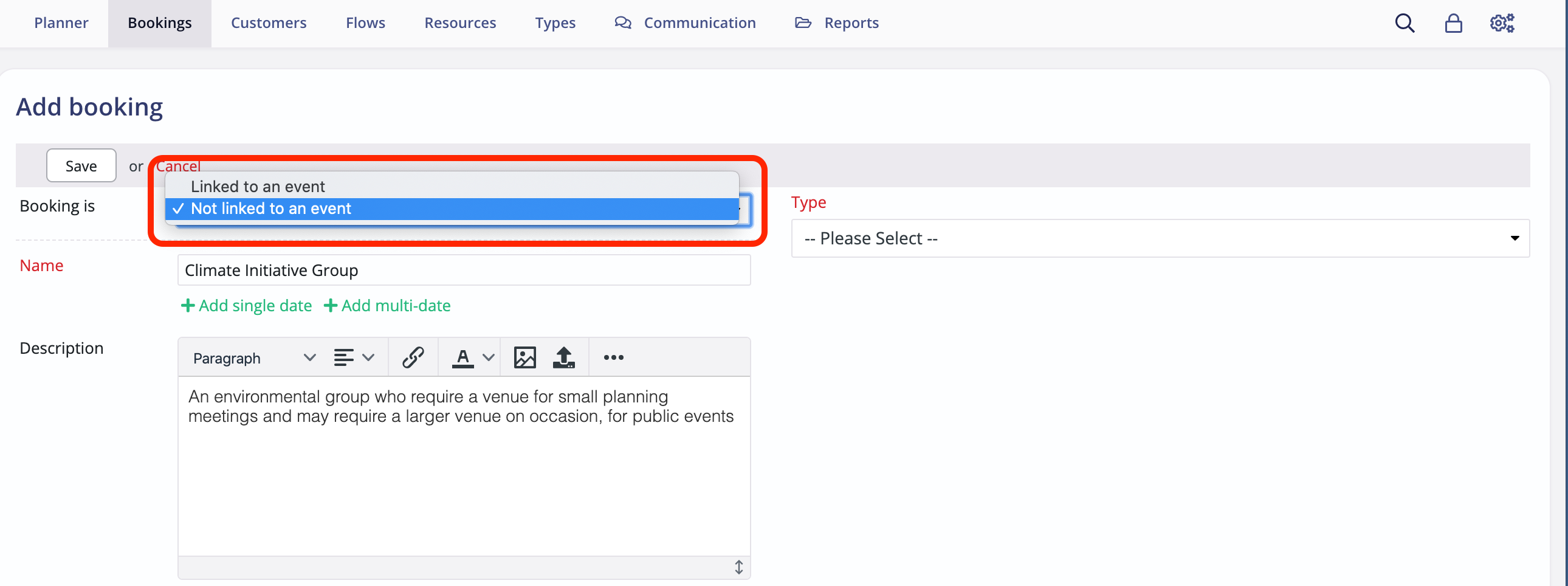Booking sequences - ChurchSuite Support Articles