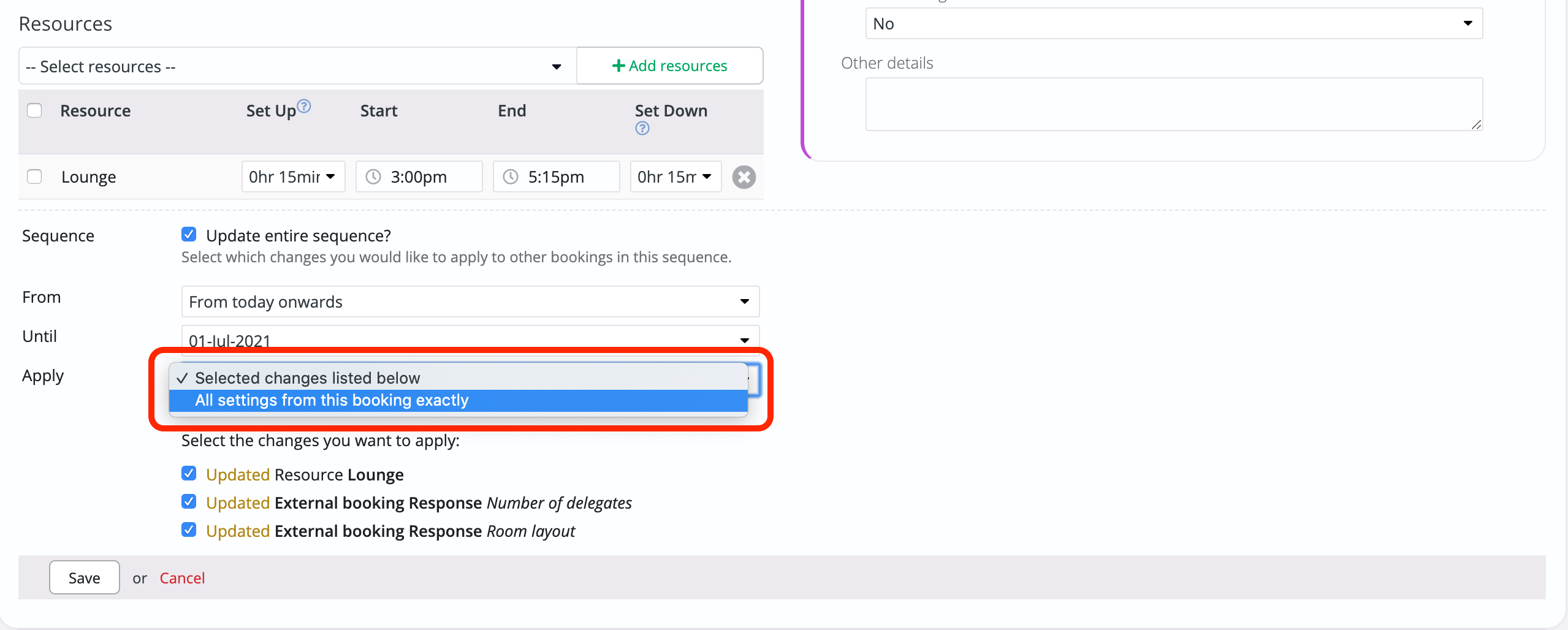 Booking sequences - ChurchSuite Support Articles