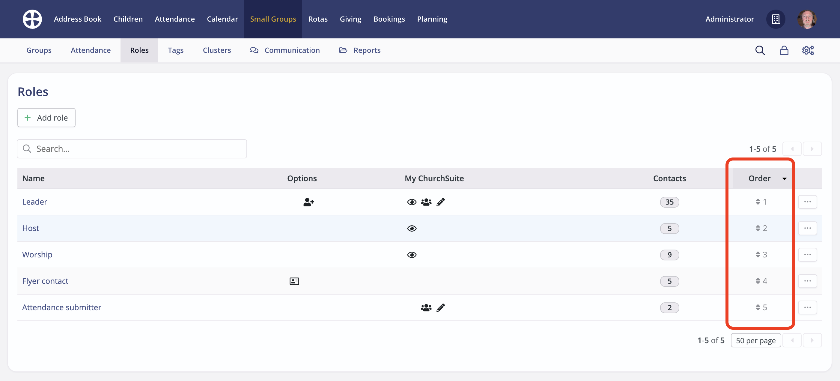 Small group attendance - ChurchSuite Support Articles