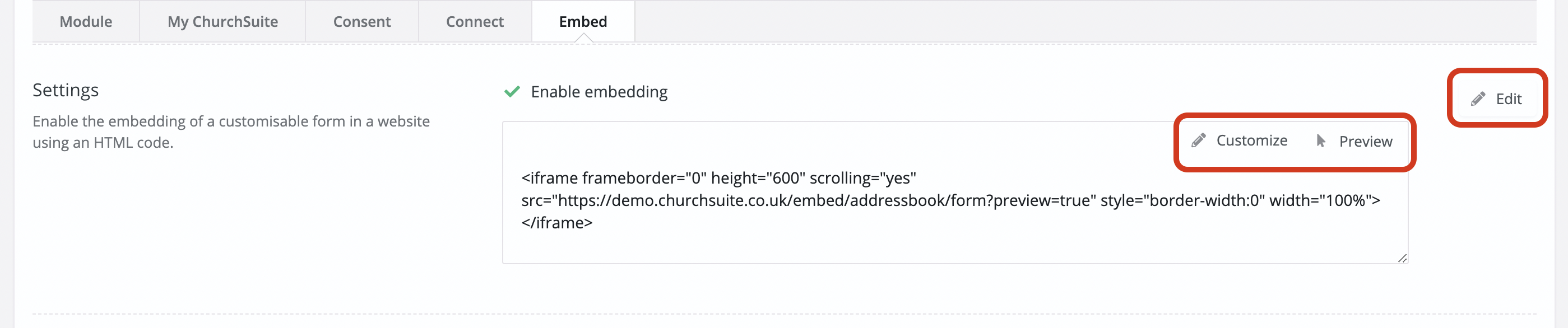 Embed a newcomer connect form on your website - ChurchSuite Support ...