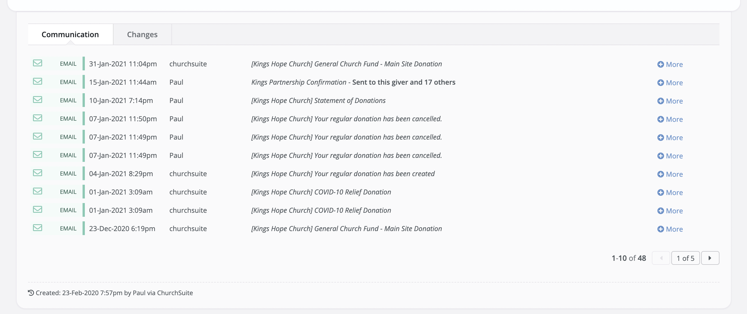 Getting started with the Giving module - ChurchSuite Support Articles