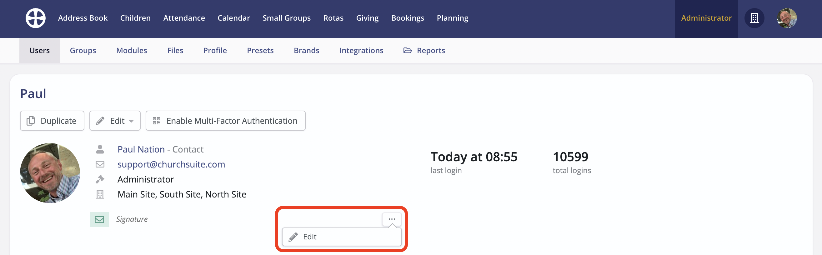 Personalise your email signature - ChurchSuite Support Articles