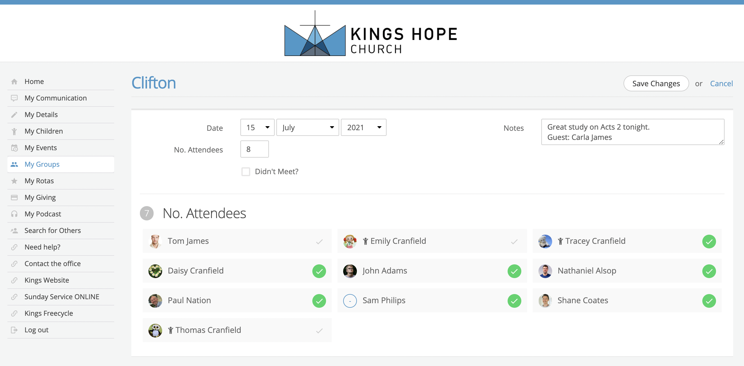 2. My ChurchSuite user guide - ChurchSuite Support Articles