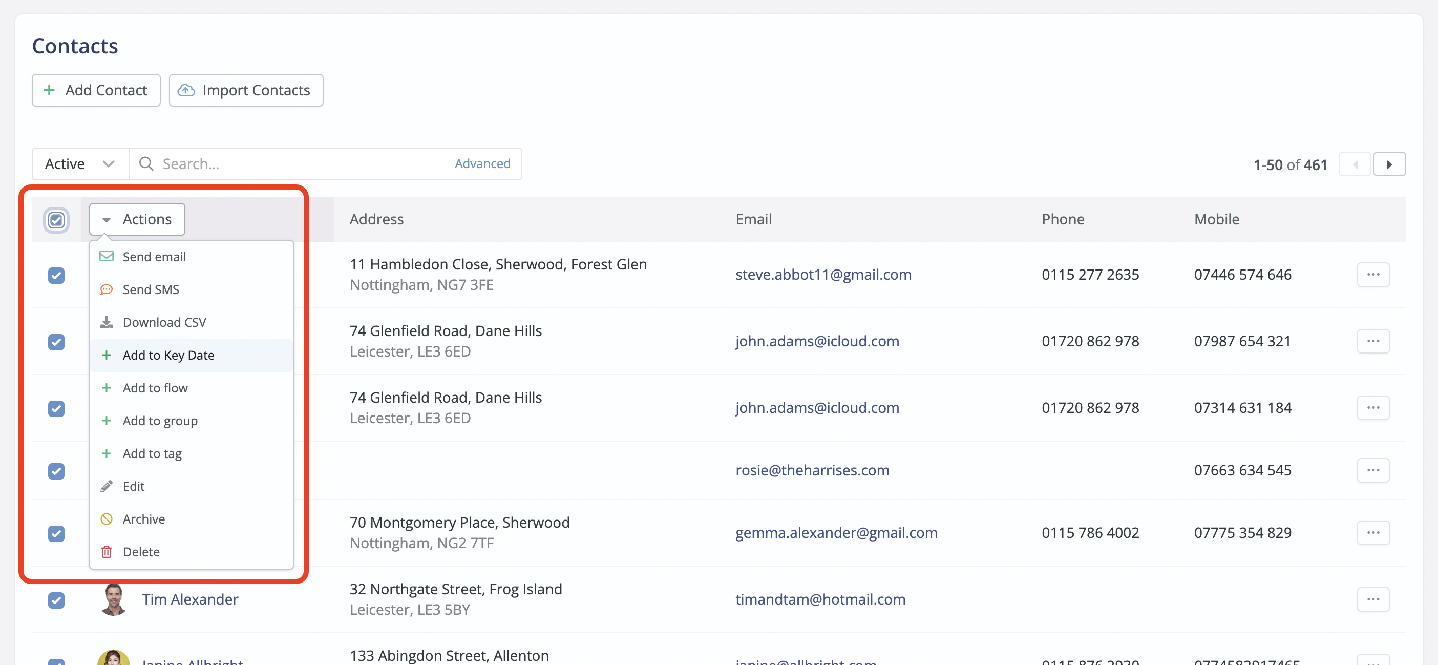 Staying on top of member key dates - ChurchSuite Support Articles