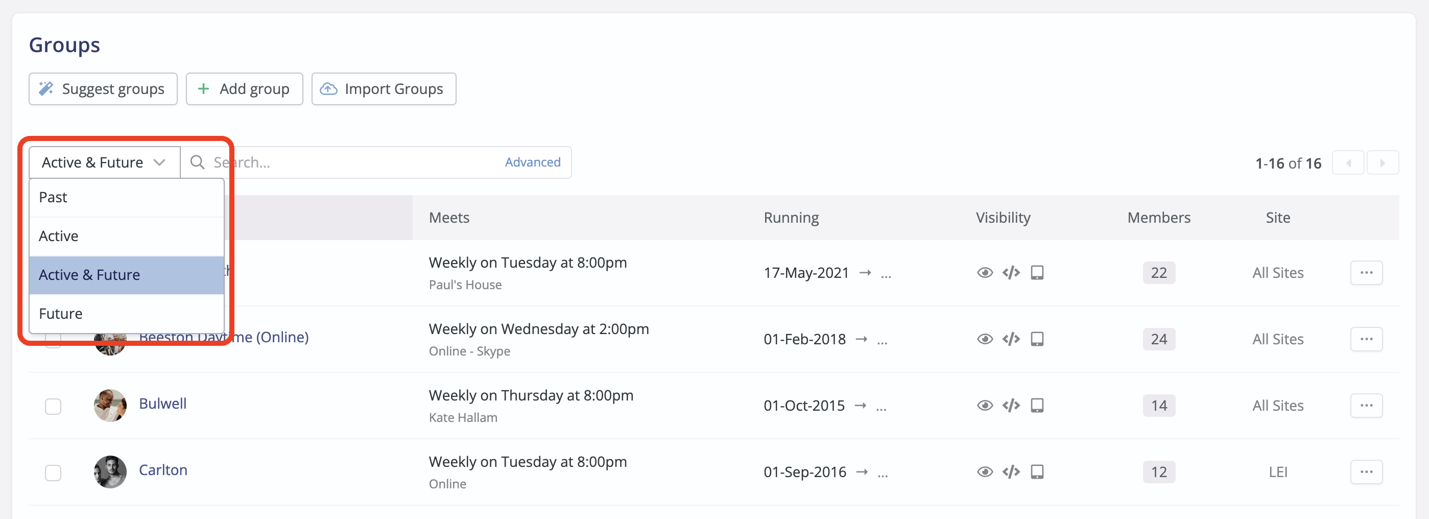 Adding people to small groups - ChurchSuite Support Articles