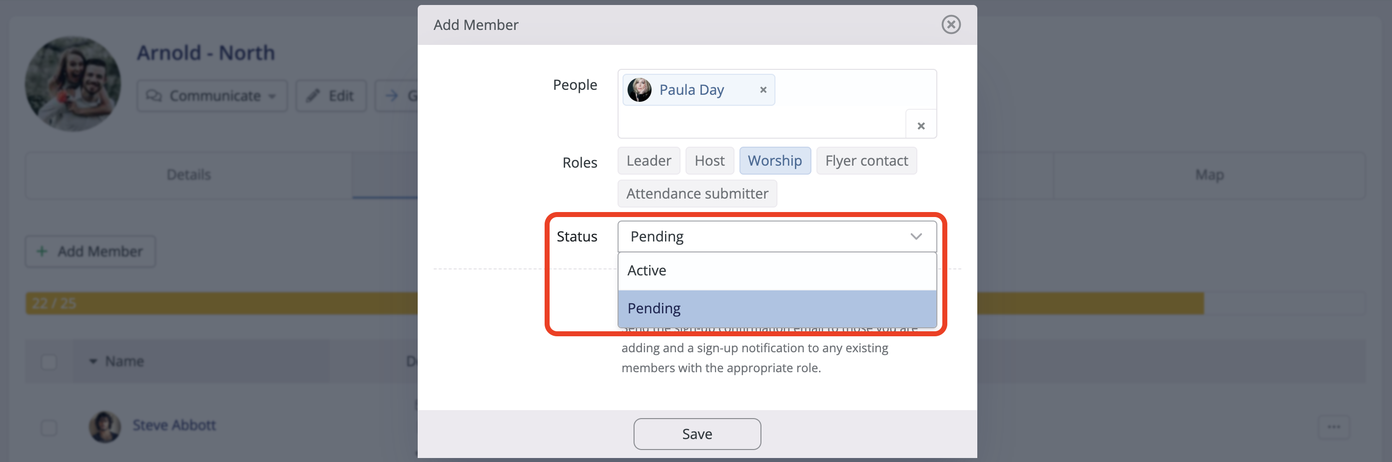 Adding people to small groups - ChurchSuite Support Articles