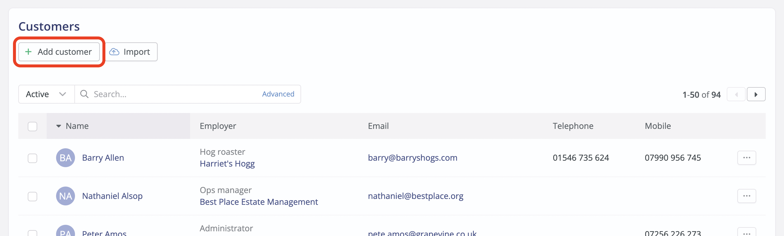 Managing booking customers - ChurchSuite Support Articles