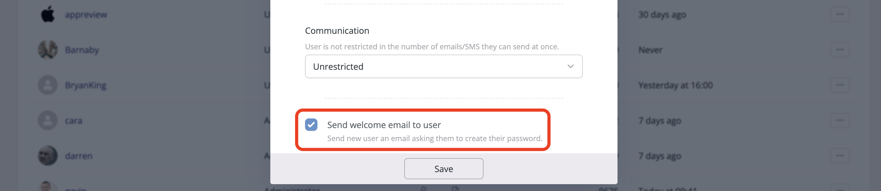 Adding and managing users - ChurchSuite Support Articles