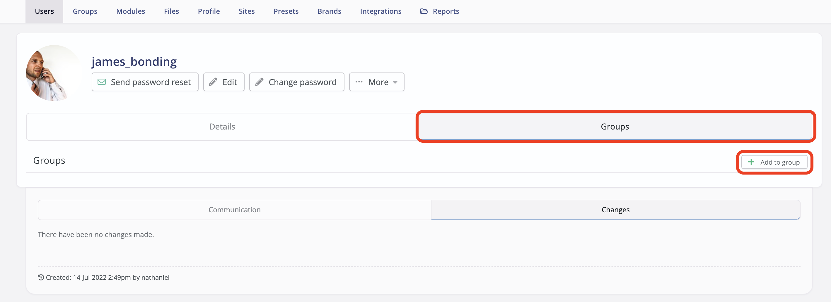 Adding and managing users - ChurchSuite Support Articles