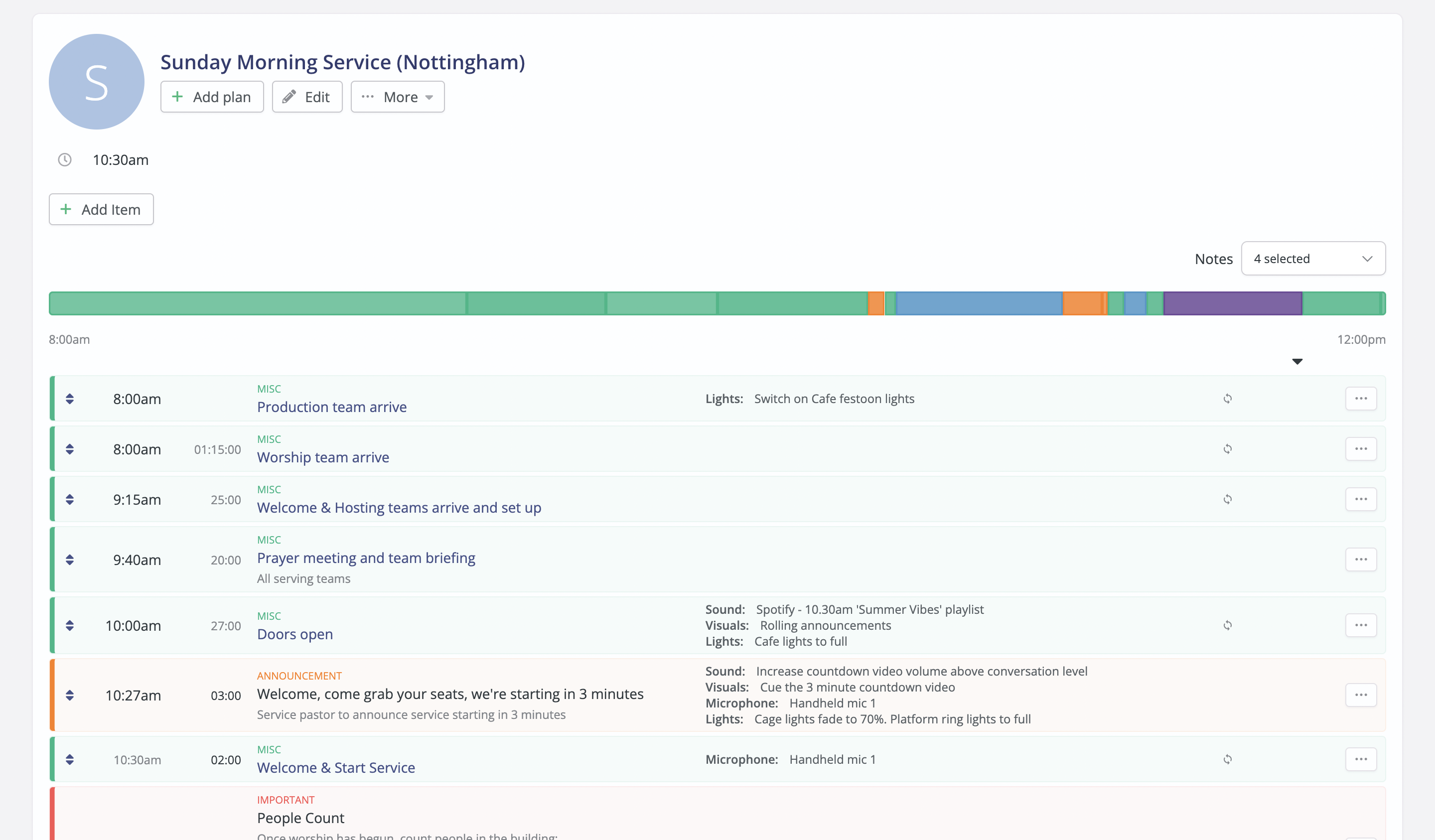 Plan templates - ChurchSuite Support Articles