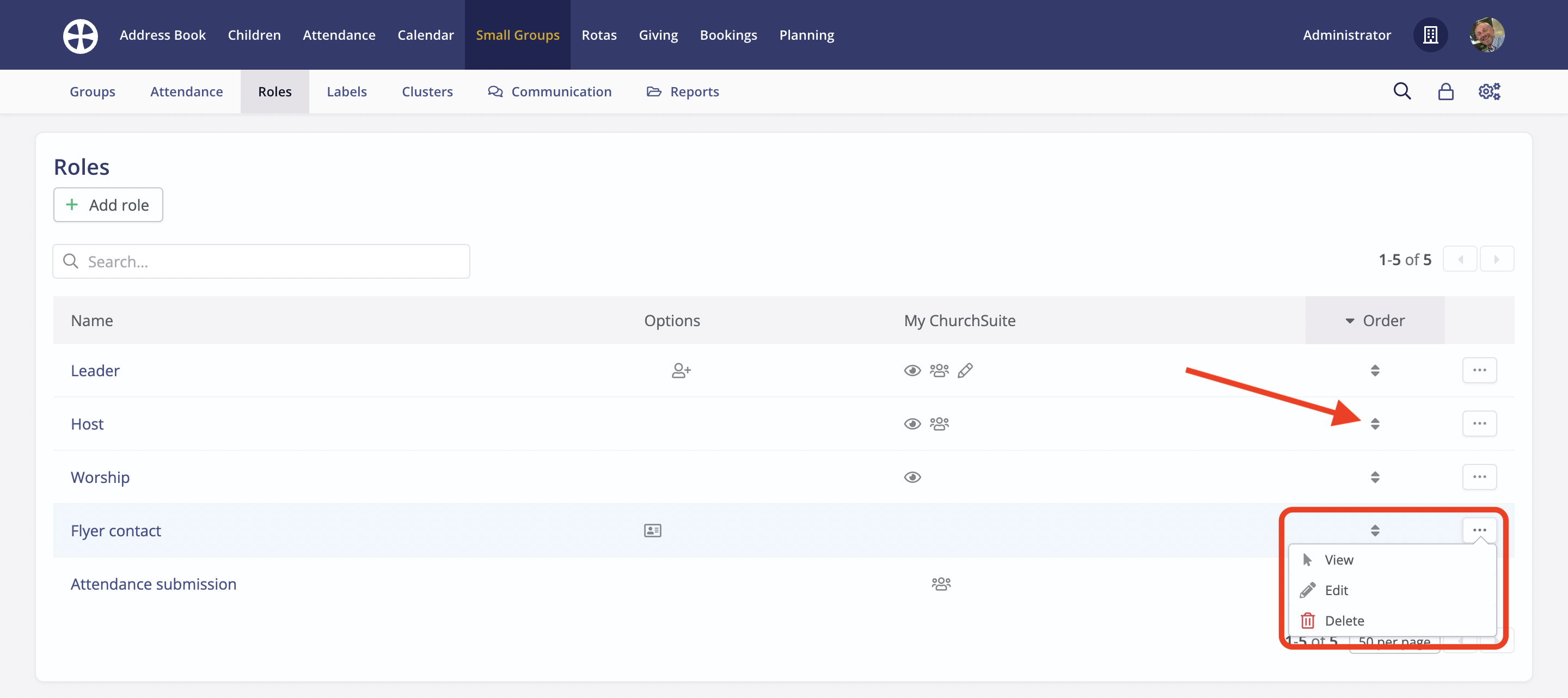 Small group attendance - ChurchSuite Support Articles