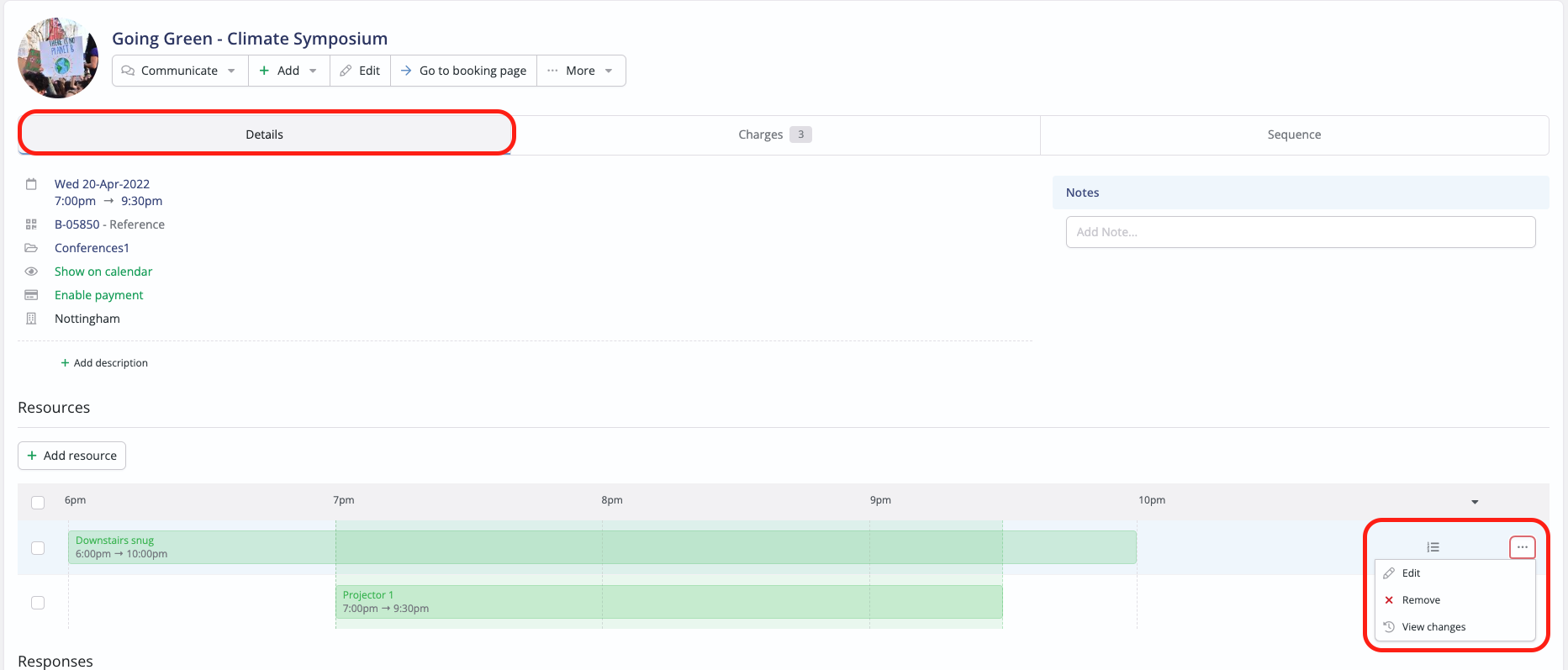 Booking sequences - ChurchSuite Support Articles