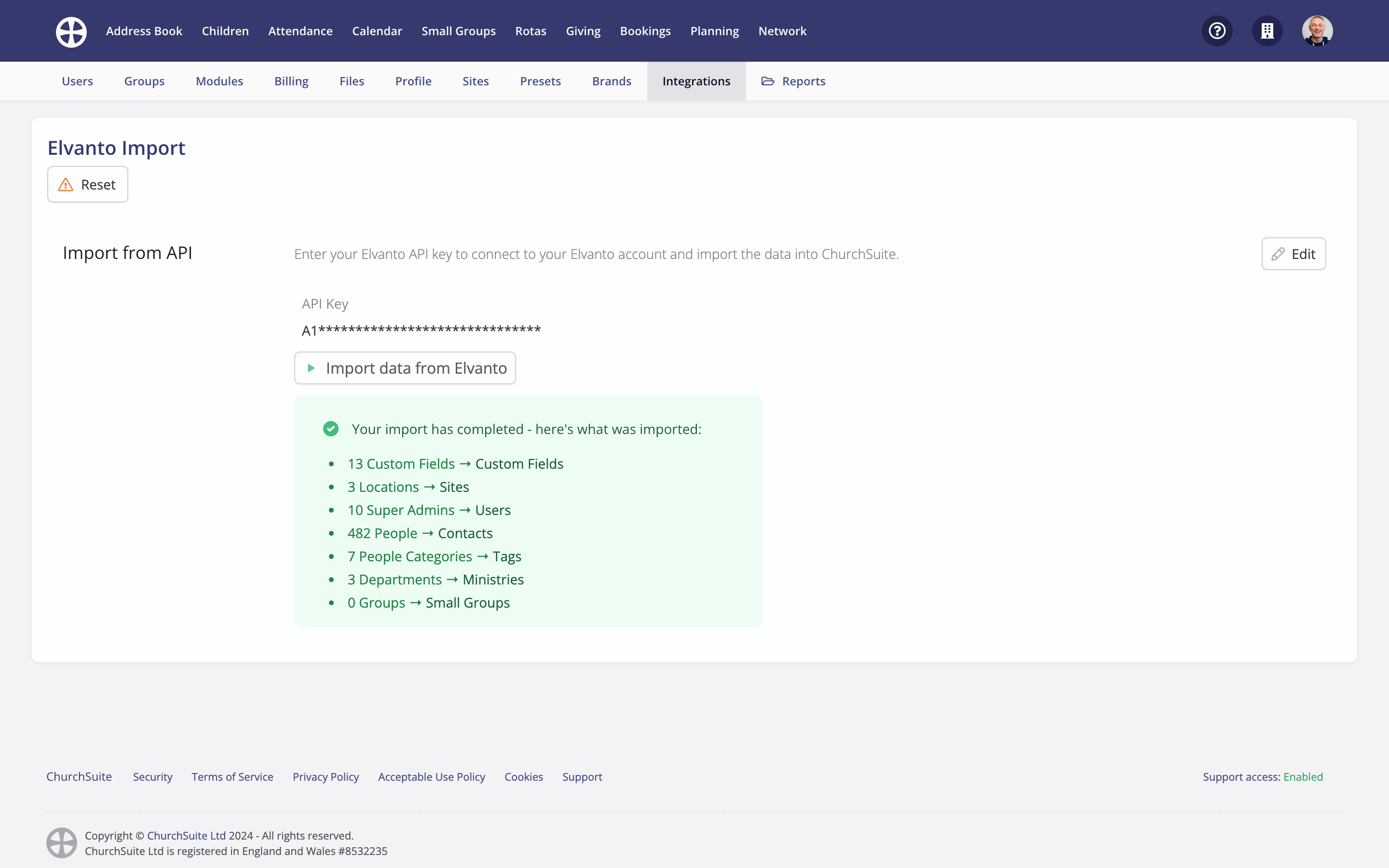 Importing data from Elvanto - ChurchSuite Support Articles