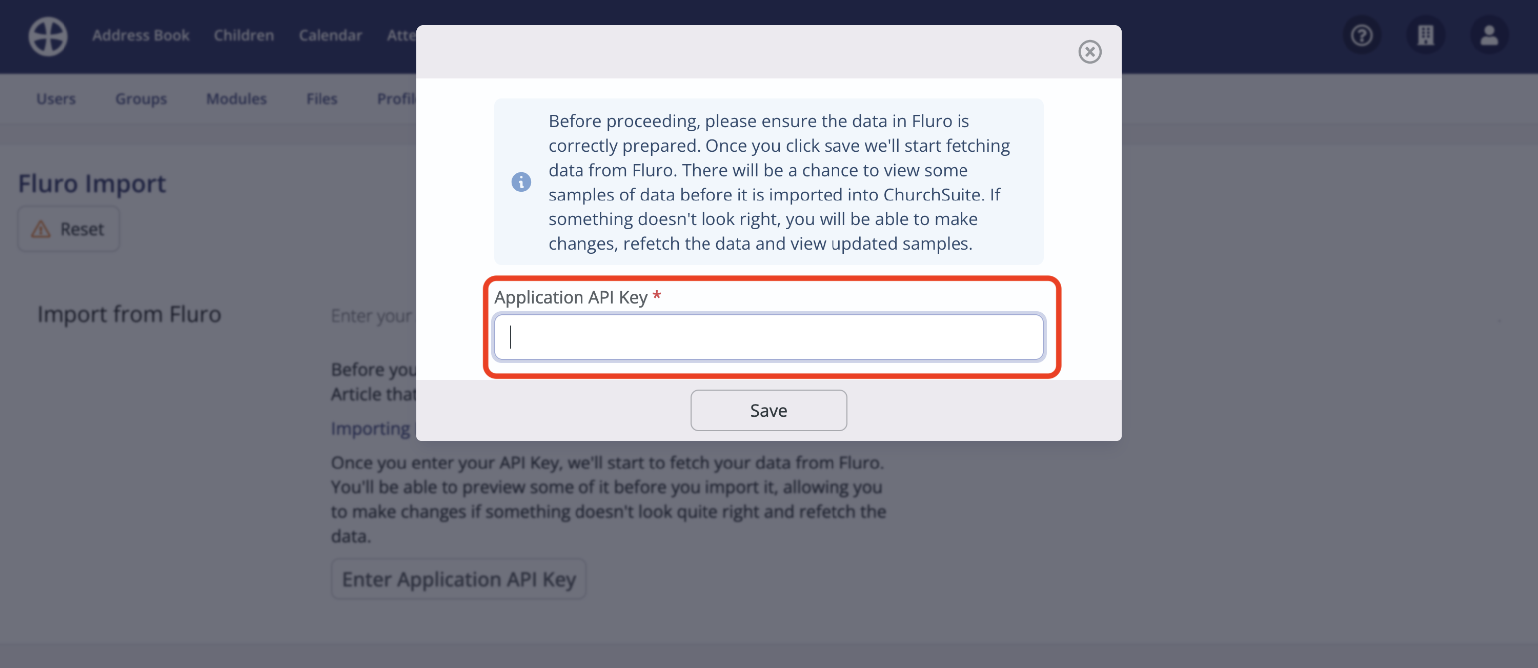 Importing data from Fluro - ChurchSuite Support Articles
