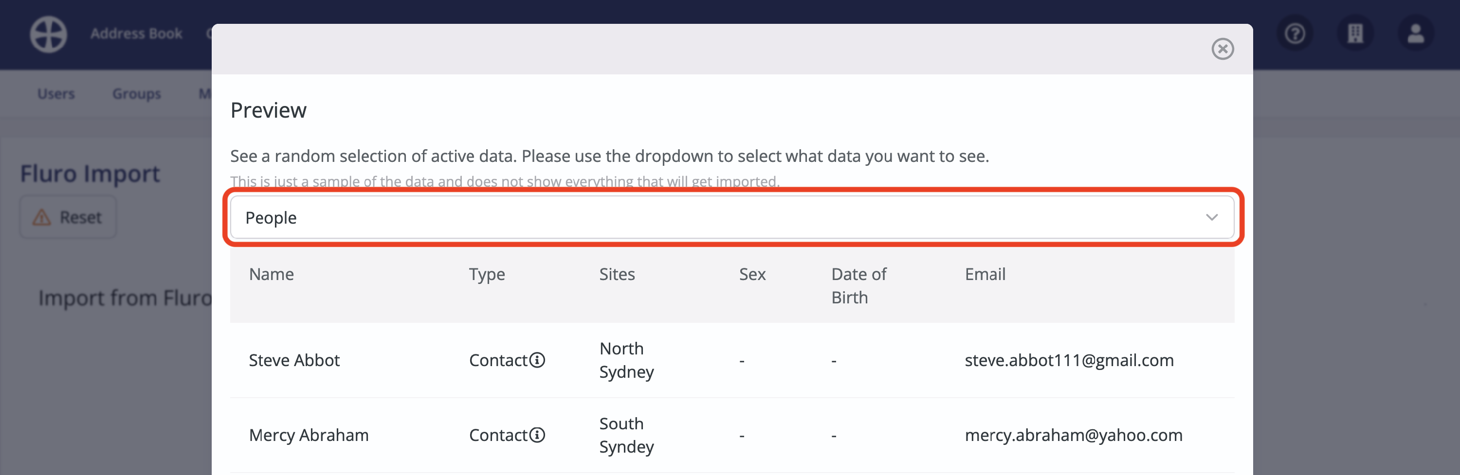 Importing data from Fluro - ChurchSuite Support Articles