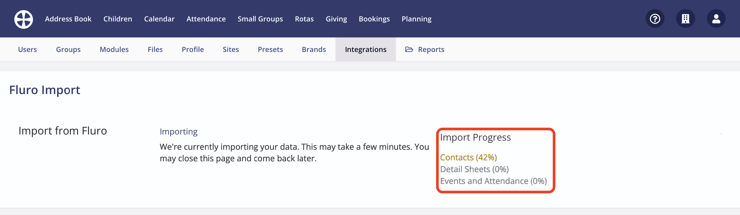 Importing data from Fluro - ChurchSuite Support Articles