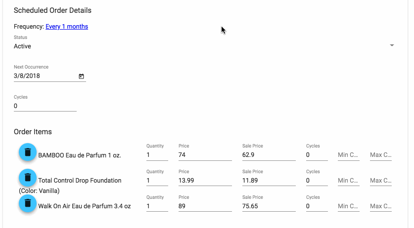 Editing Scheduled Orders - Support + Documentation | Autoship Cloud