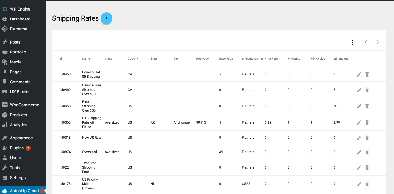 Shipping Rate "How To" Examples - Support + Documentation | Autoship Cloud