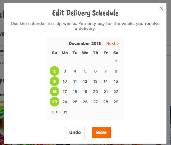 How do I skip a week? - You Plate It Knowledge Base