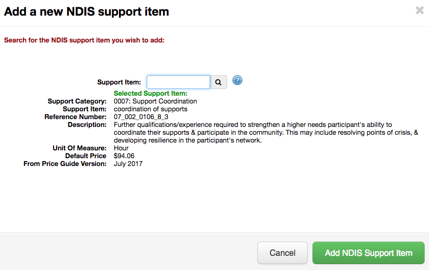 Adding an NDIS Client Funding Plan - SupportAbility Knowledge Base