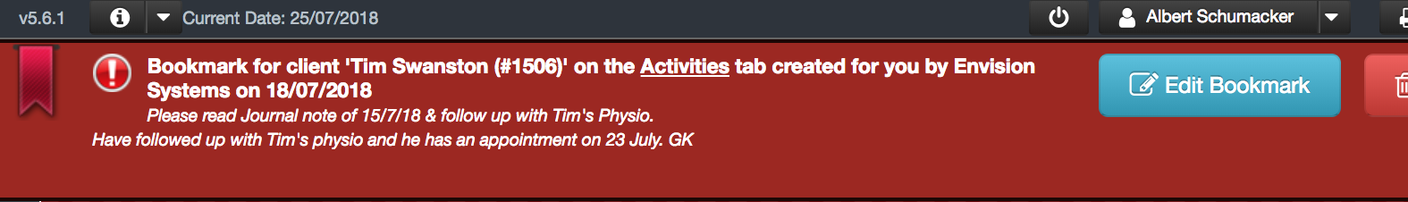Bookmarks - SupportAbility Knowledge Base