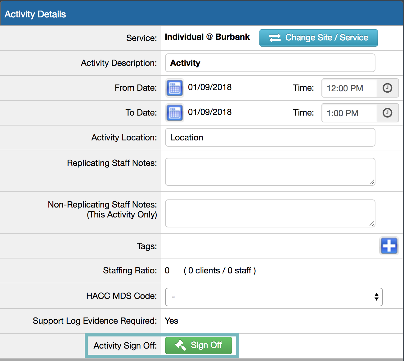 Allocating NDIS Support Items in Activities - SupportAbility Knowledge Base