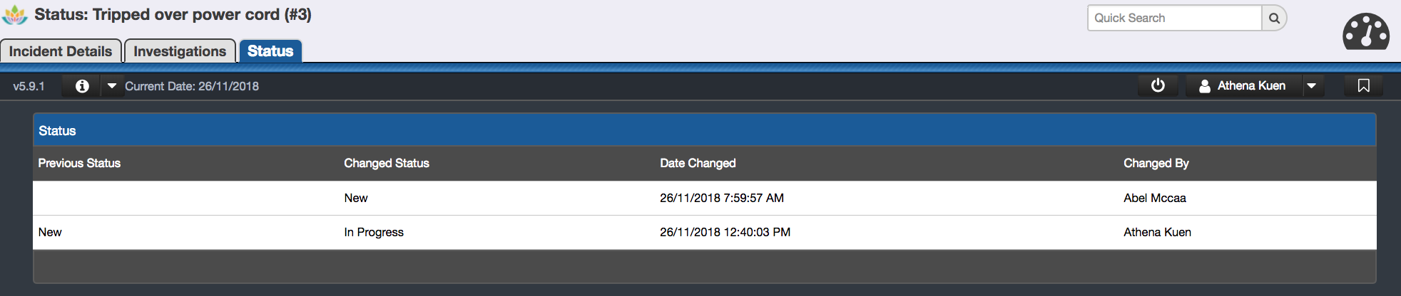 Organisational Accident and Incident Register (AIR) - SupportAbility ...