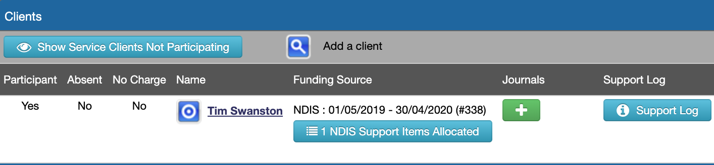 Using the Client Support Log - SupportAbility Knowledge Base