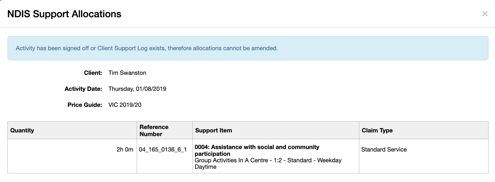 Using the Client Support Log - SupportAbility Knowledge Base