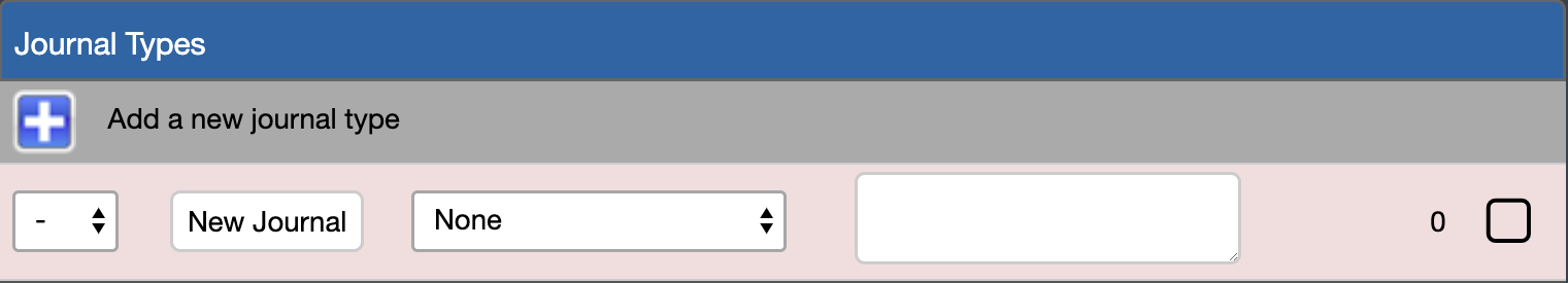 Configuring Journals - SupportAbility Knowledge Base