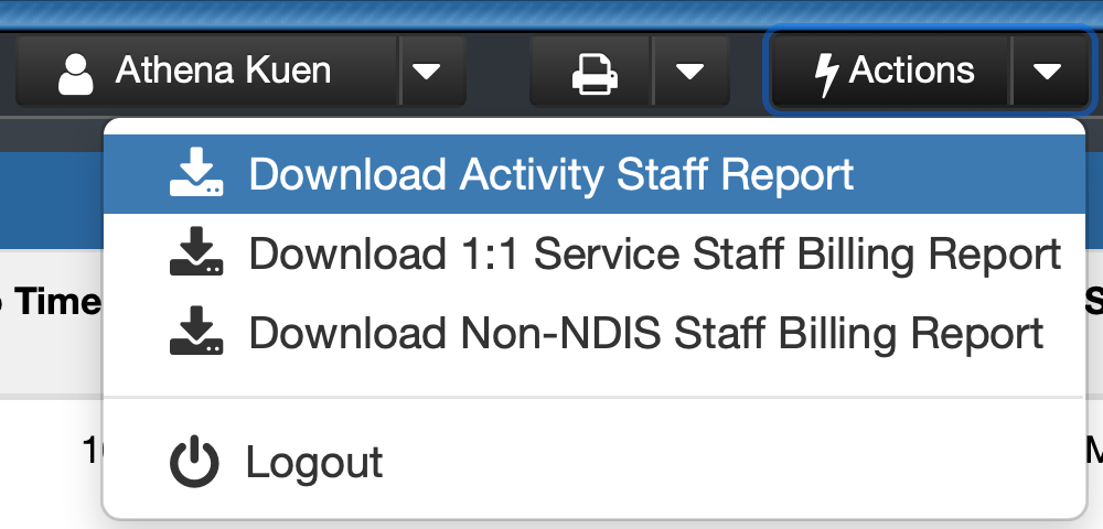 Activity Staff Report - SupportAbility Knowledge Base