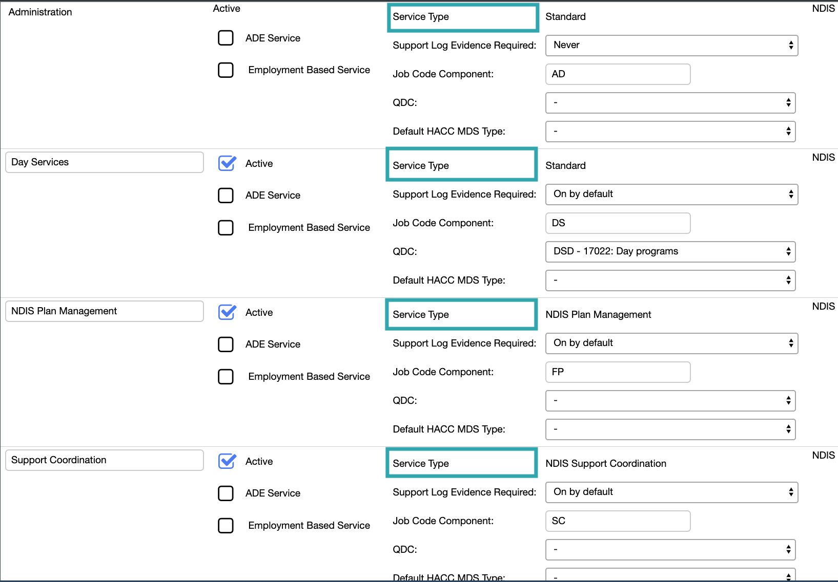 Configuring Services - SupportAbility Knowledge Base