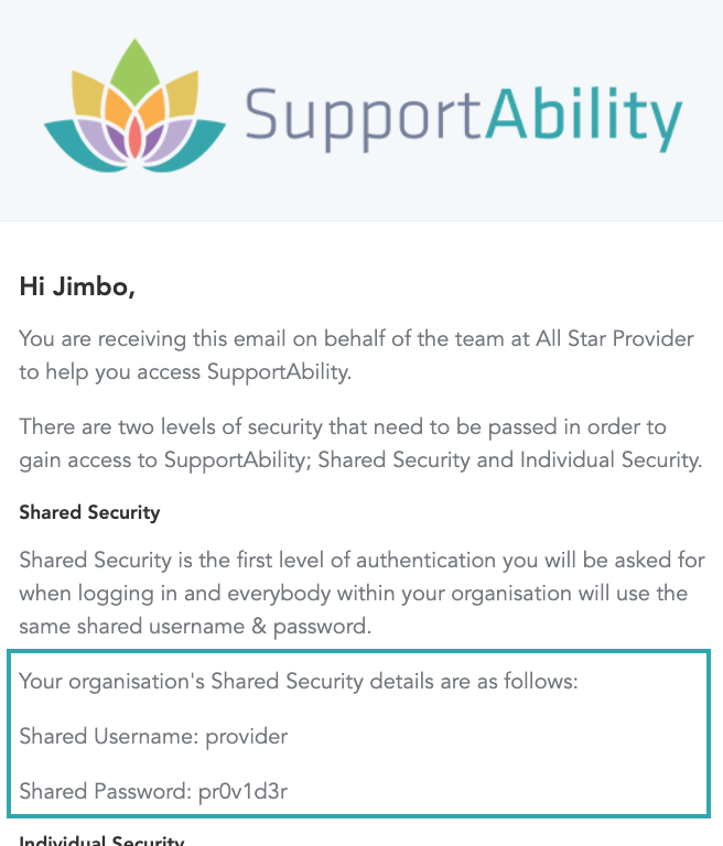 Logging into SupportAbility - SupportAbility Knowledge Base